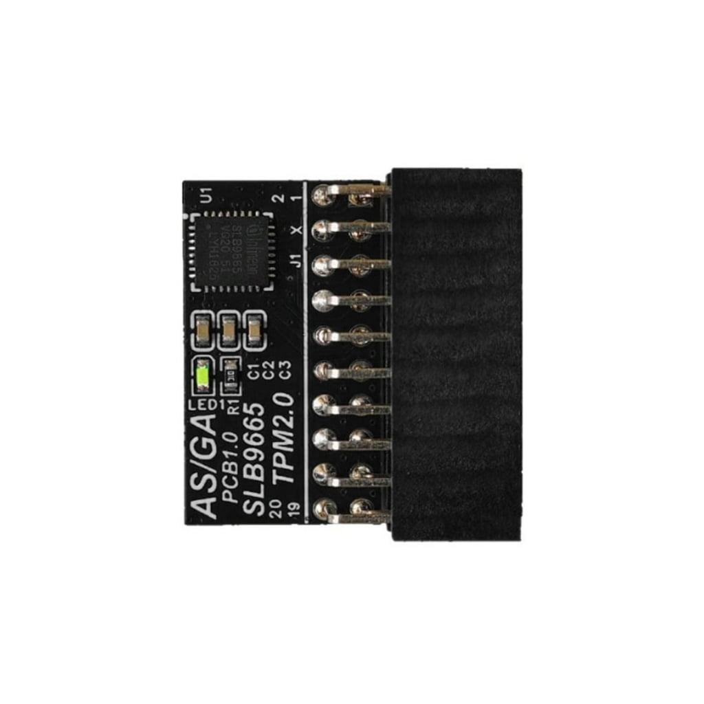 TPM1.2 Security Module 20Pin LPC Computer Connection Adapter Supporting TPM1.2 - Walmart.com