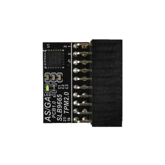 TPM1.2 Security Module 20Pin LPC Computer Connection Adapter Supporting ...