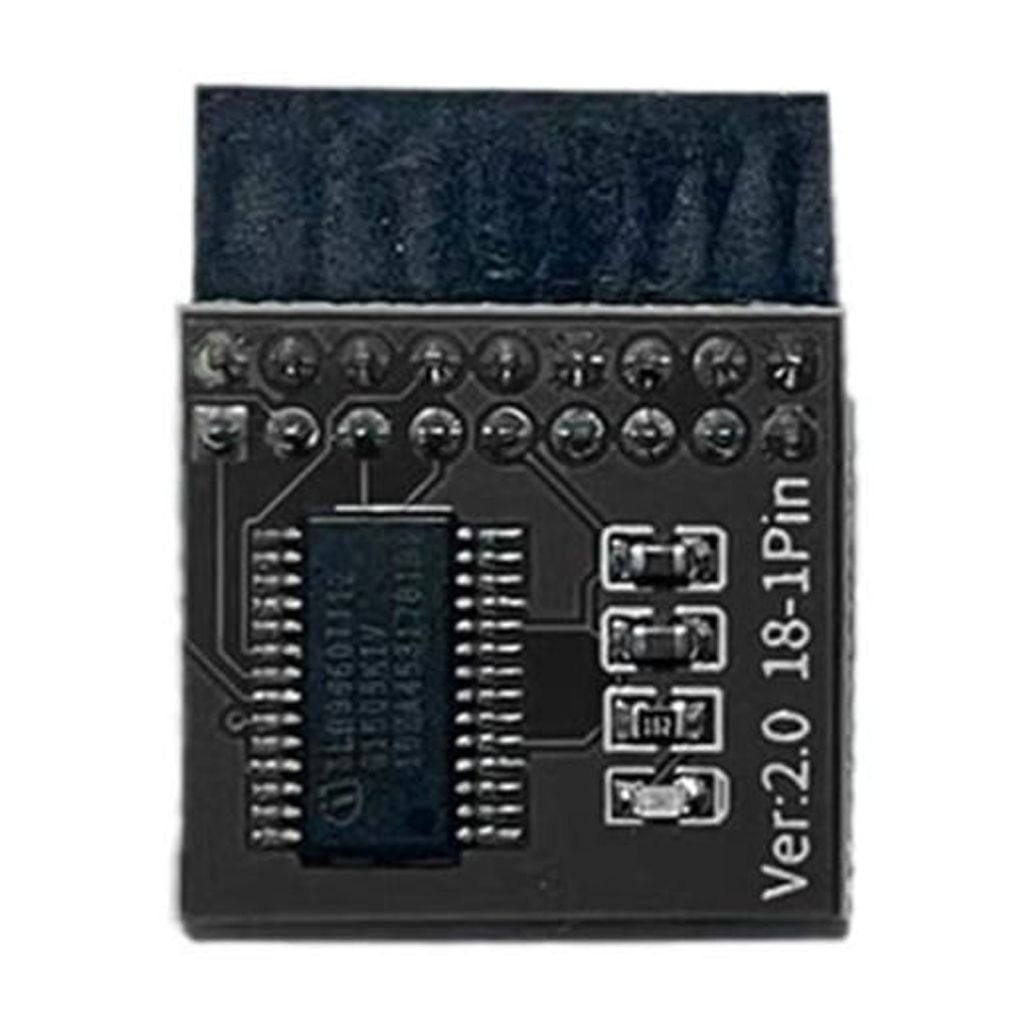 TPM2.0 Encryption Security Module Board Remote Card TPM2.0 LPC 18Pin ...