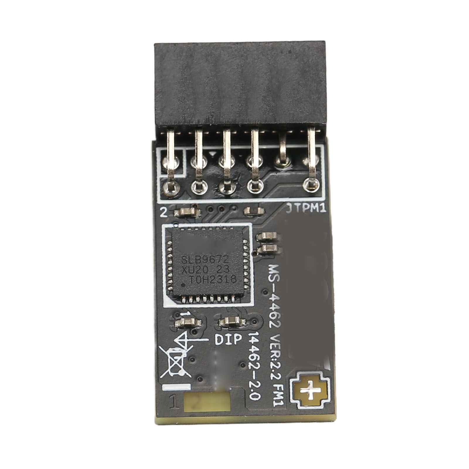 TPM2.0 Module, SPI Standalone 12-1Pin Stable Performance TPM Encryption Security Module Secure ...