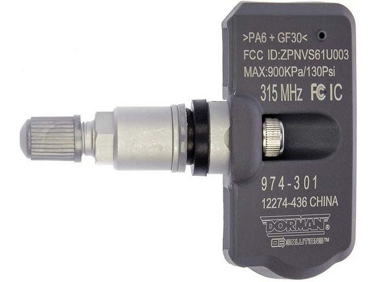 TPMS Programmable Sensor - Compatible with 2008 - 2018 Ford Focus 2009 ...