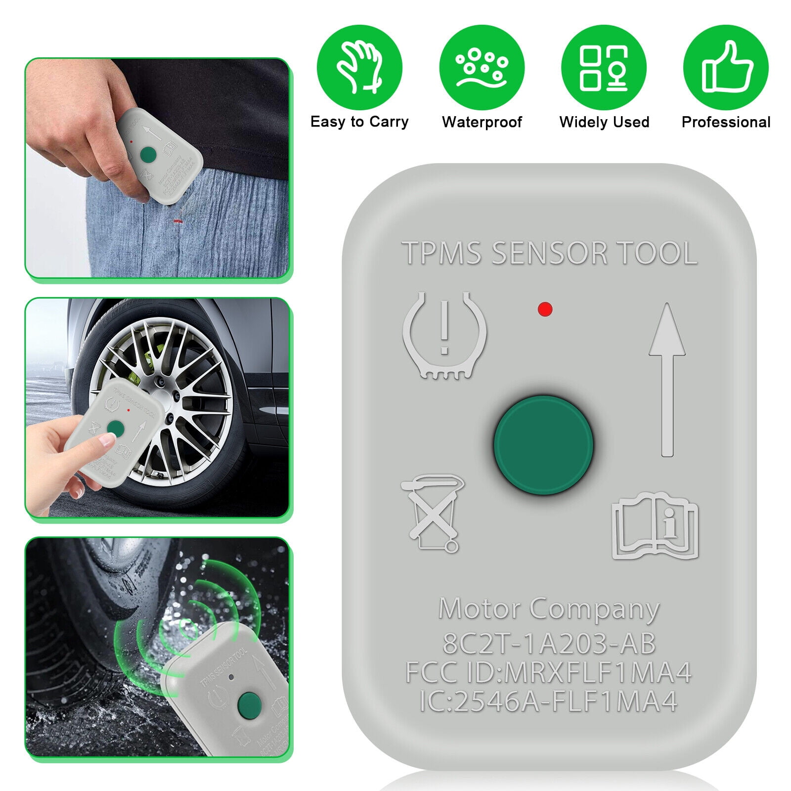 TPMS19 Reset Tool Tire Pressure Sensor Training Activation Transmitter ...