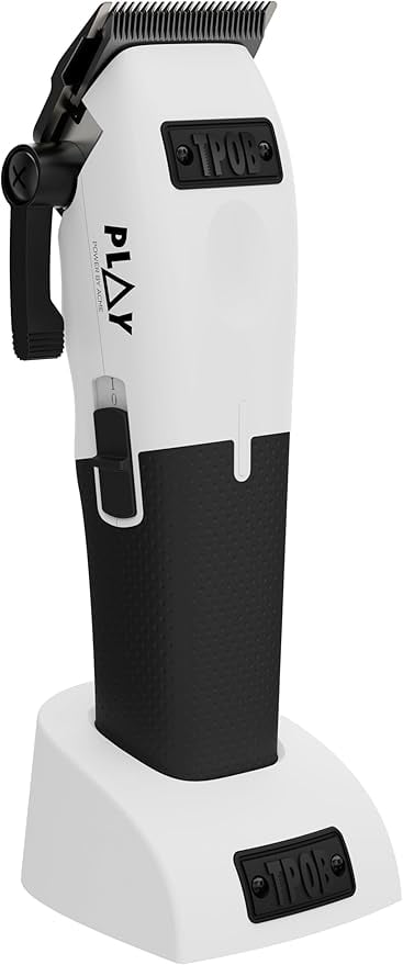 TPOB Play Barber Hair Clippers for Men 7500 RPM with Rubber Black Grips ...