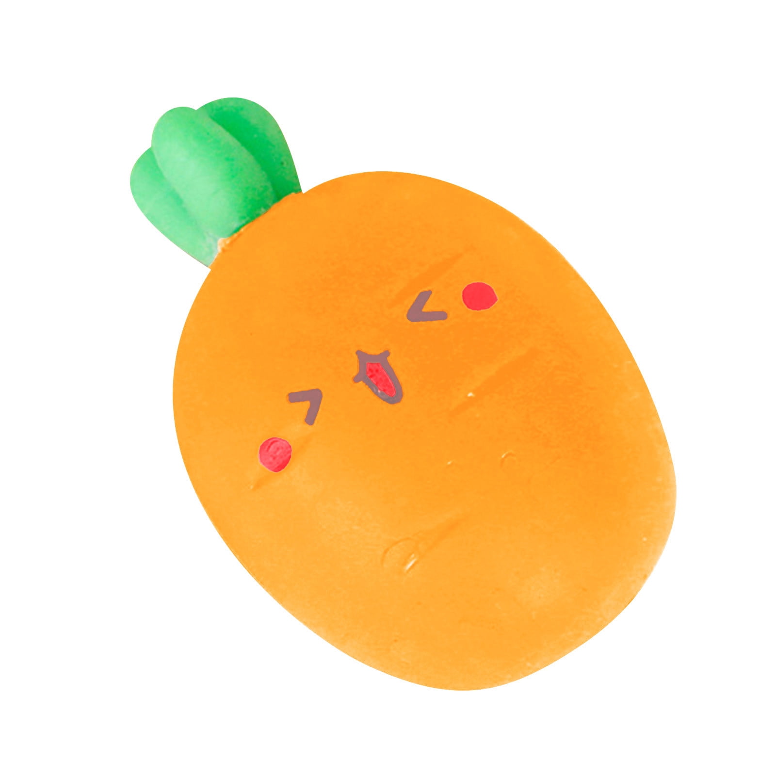 TPR Ball Carrot Toy Rubber Sounds Grape Ball Pinch Music Decompression ...