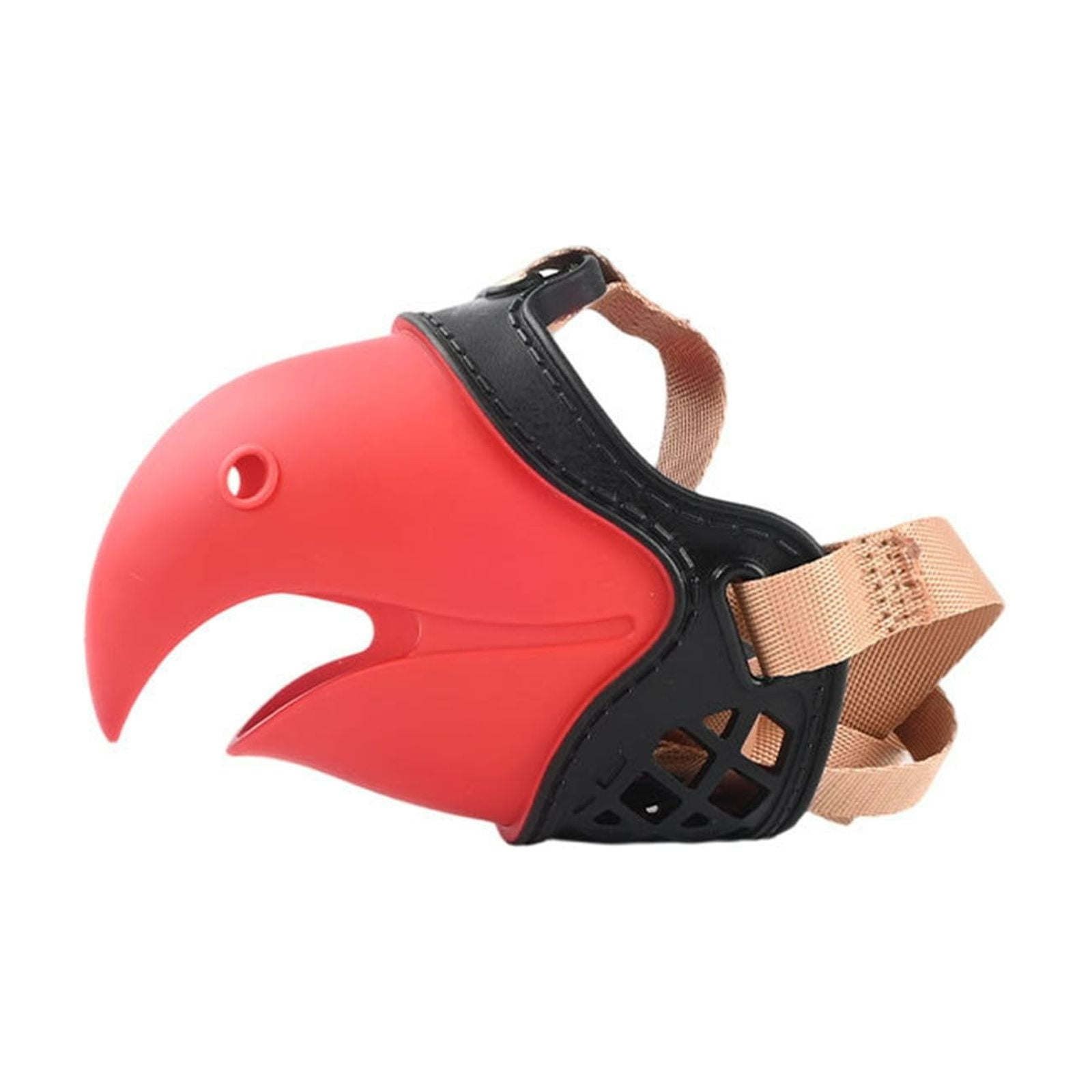 TPR Parrot Muzzle for Dog Biting and Barking Control Chewing Prevention ...
