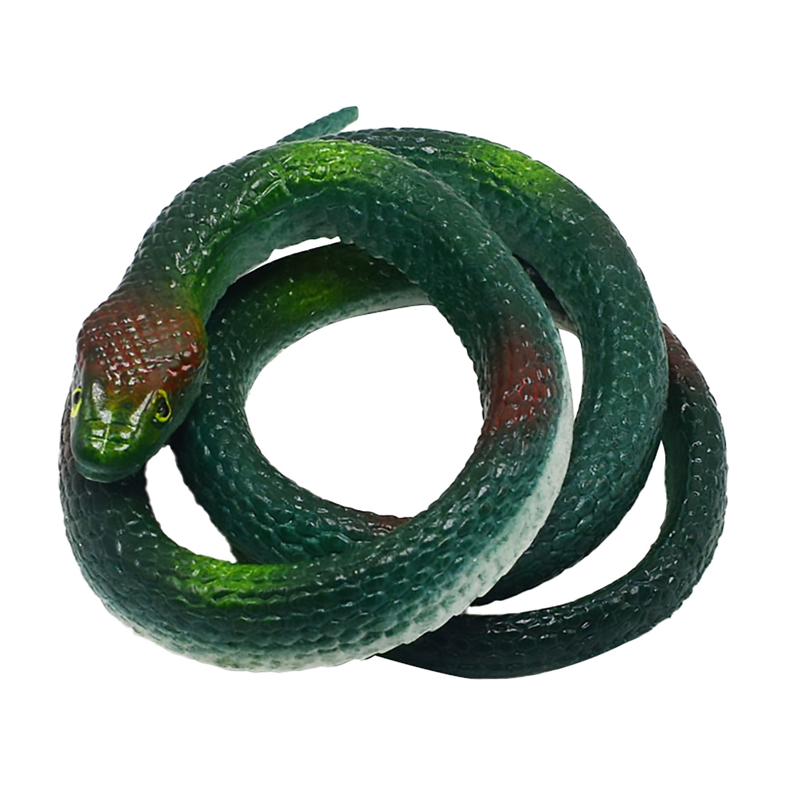 TPR Soft Glue Fakesnake Toy Prank Scary Spoofing Toy 2er Pack Fun ...