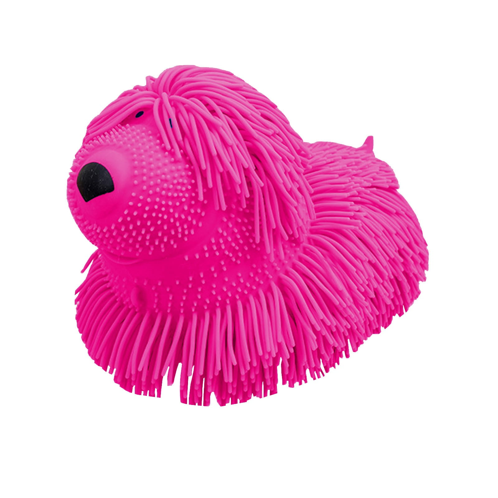 TPR Stress Pinch Joy Kids Stress Pull Toy Long Haired Dog Hairball Soft ...