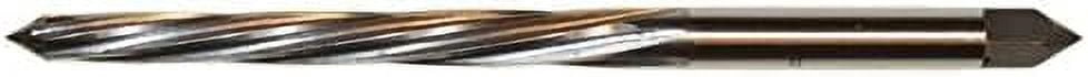 TPR4015 Size 2/0 High-Speed Steel Taper Pin Reamer Spiral Flute Right ...