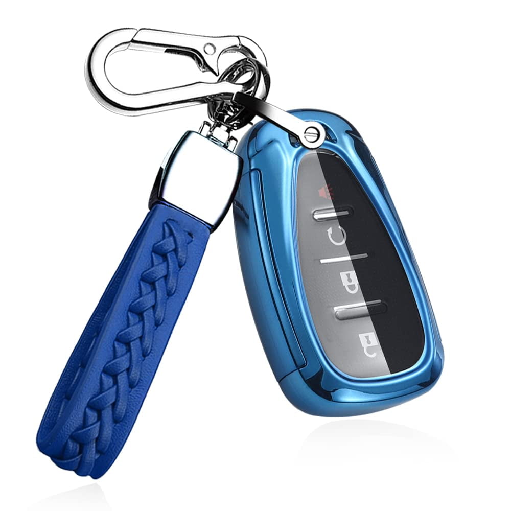 TPU 3/4/5 Button Key Fob Cover for Chevy Malibu Equinox Cruze Camaro ...