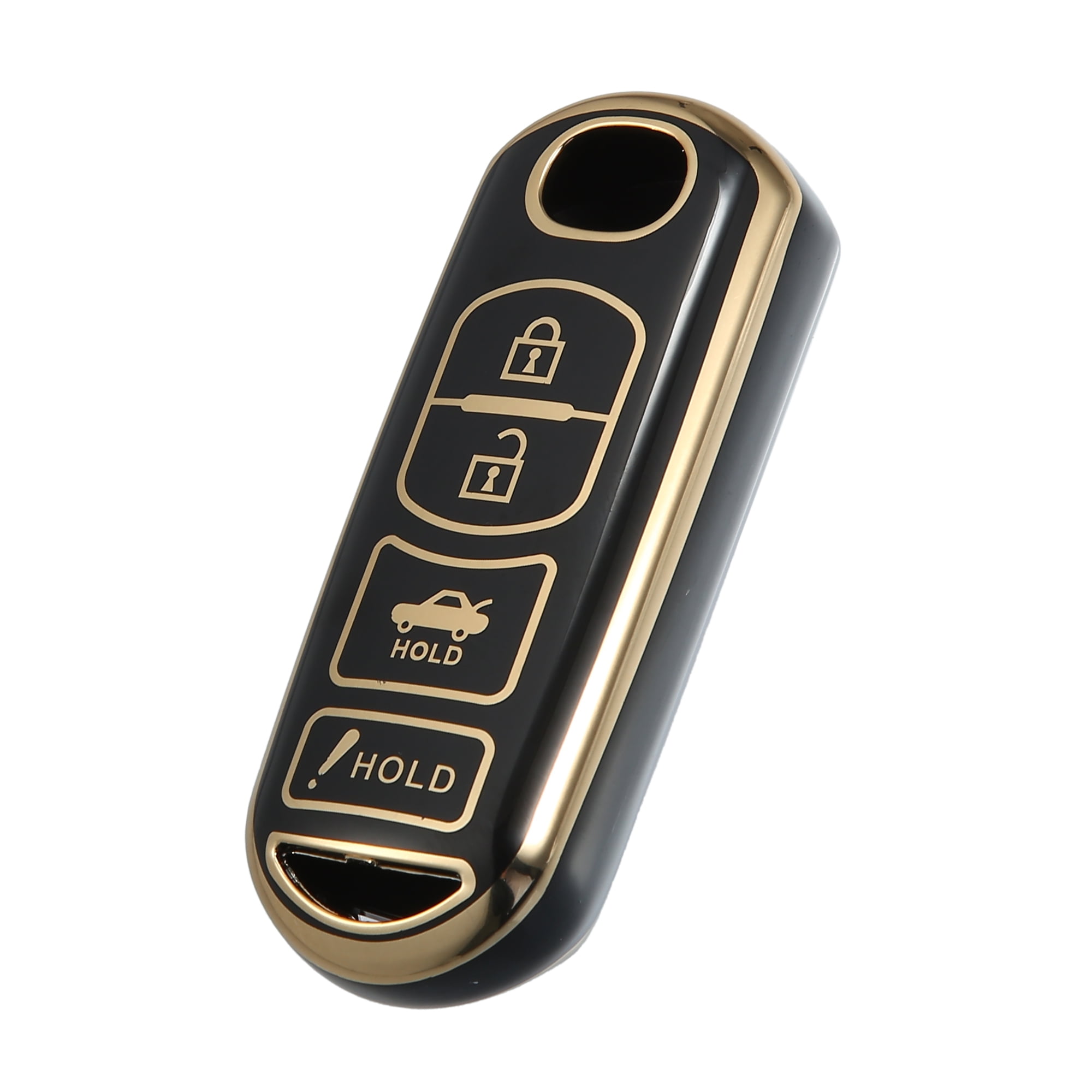 TPU 4 Button Keyless Entry Remote Cover Key Fob Cover for Mazda 3 2014 ...