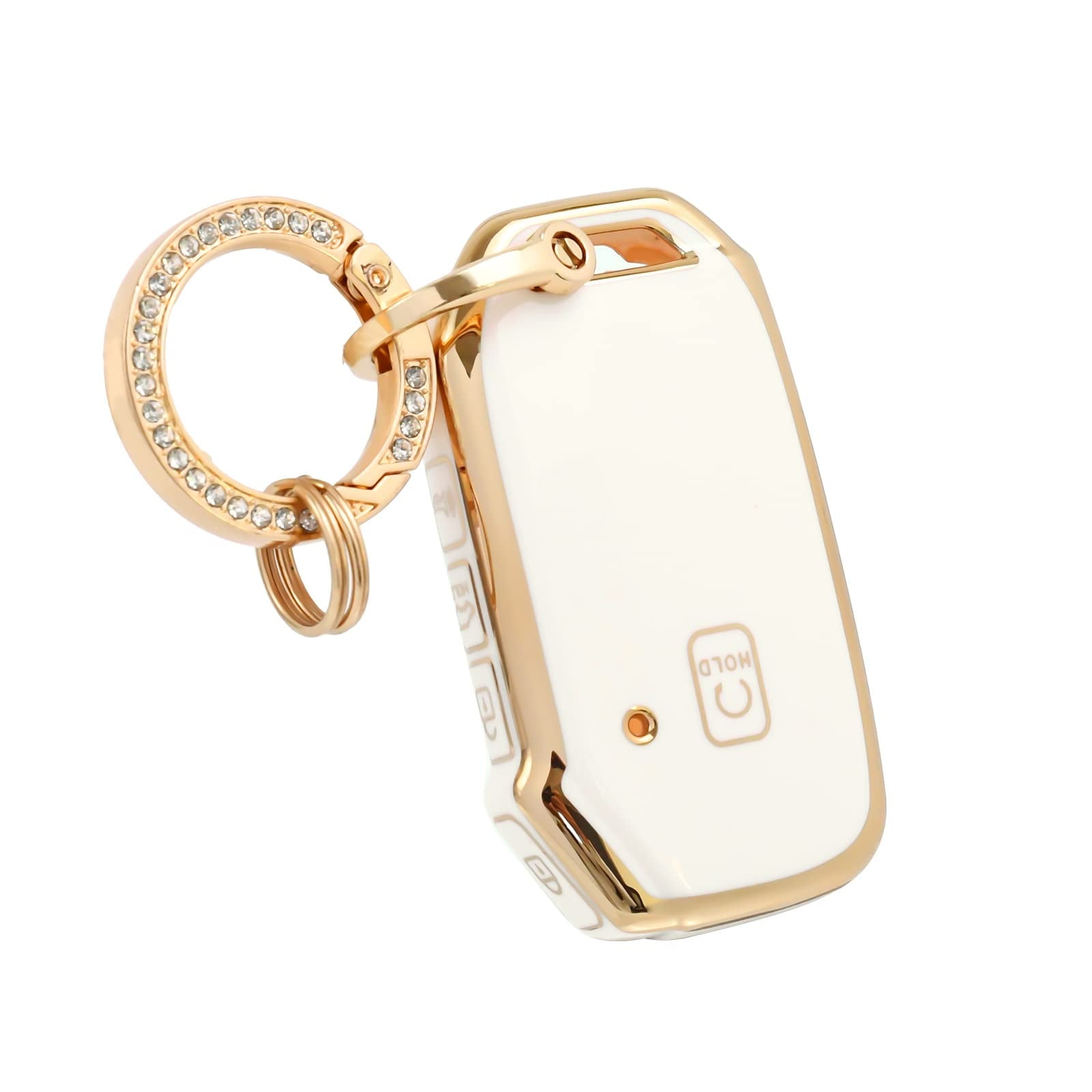 TPU Car Protector Key Fob CoverCase with Chain for Kia 2020-2022 Soul ...