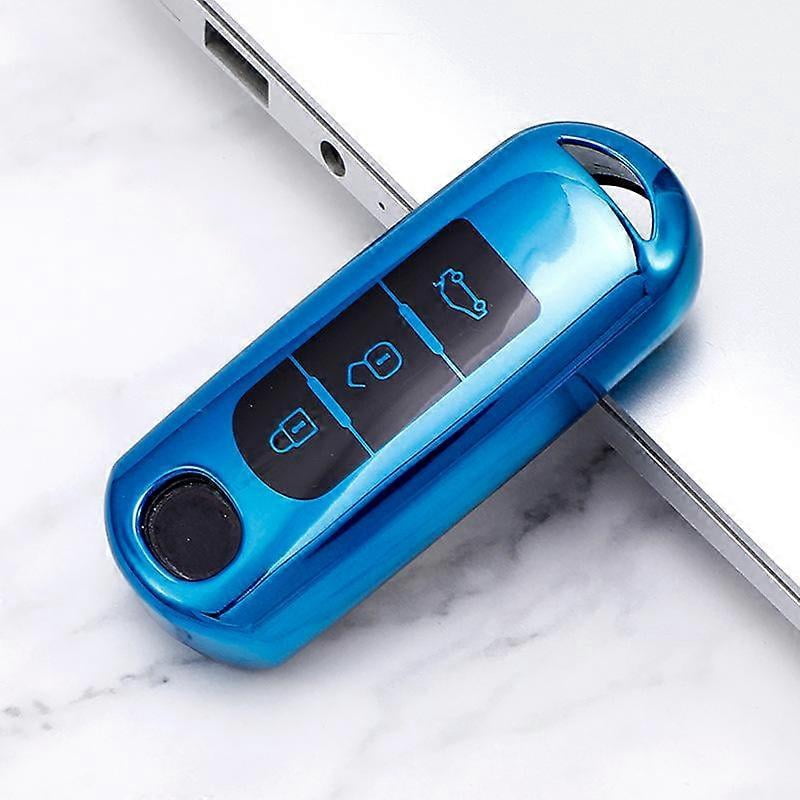 TPU Car Remote Key Case Cover Shell Fob For Mazda 2 3 5 6 BL BM GJ ...