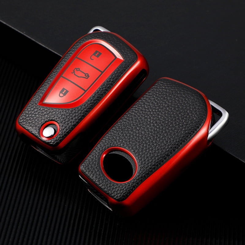TPU Folding Car Key Case Shell For Toyota For Corolla For Levin For ...