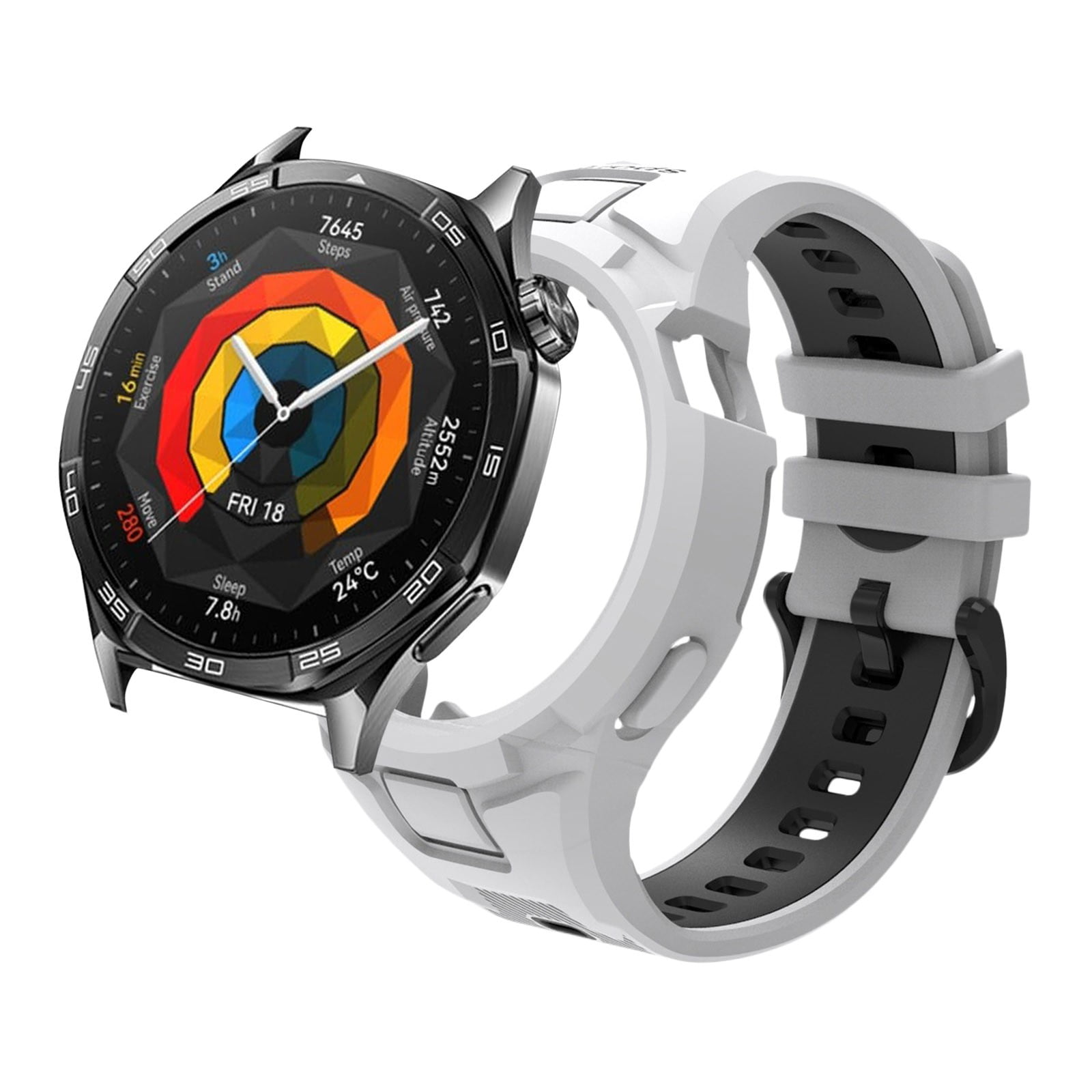 TPU Smartwatch Housing for Sense - Full Protection - Transparent Drop ...
