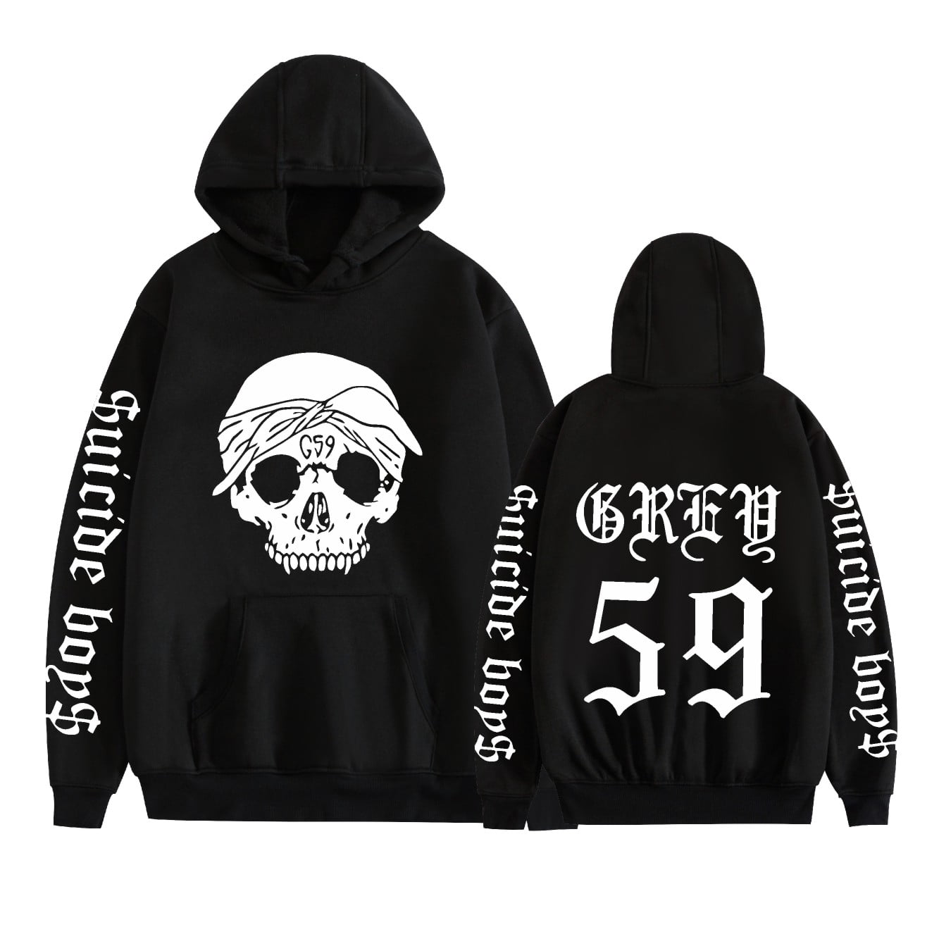 TPUABR Suicideboys hooded sweatshirt rapper hip hop street music hoodie ...