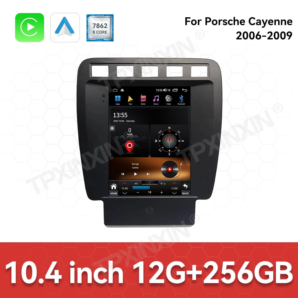 TPXINXIN 10.4 Inch Android 15 Car Radio CarPlay For Porsche Cayenne ...