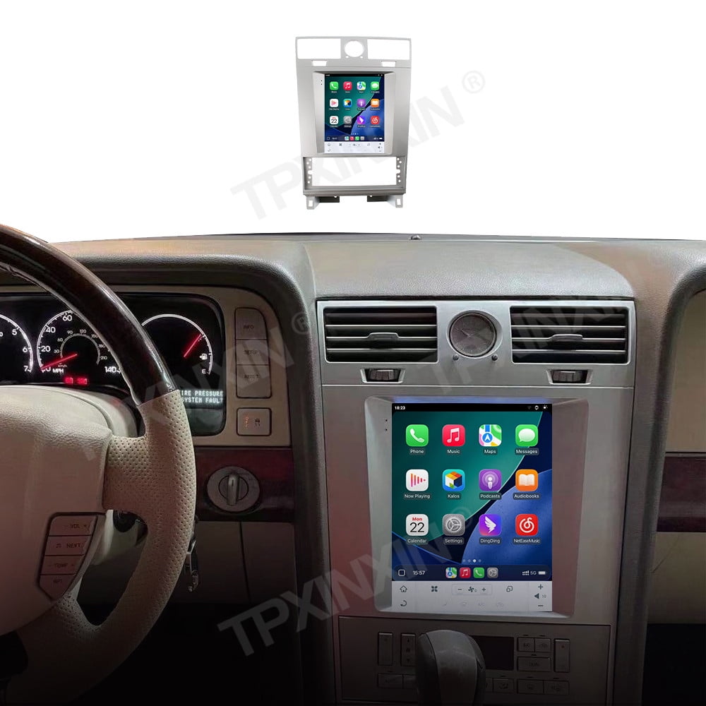 TPXINXIN 10.4 inch Car Radio Android 12 Screen for Lincoln Navigator ...