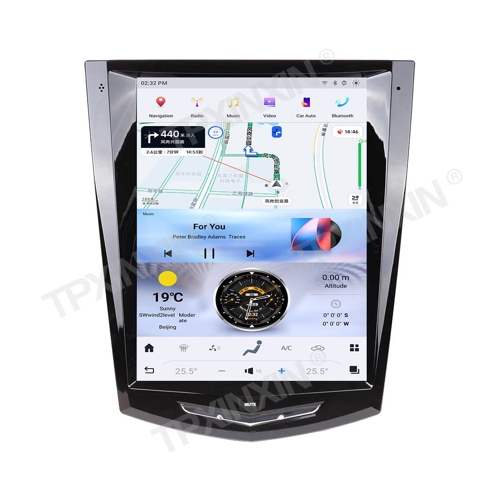 TPXINXIN 10.5 Inch Carplay for Cadillac escalade ATS ATSL XTS SRX CTS 2013-2018 Android 13.0 ...