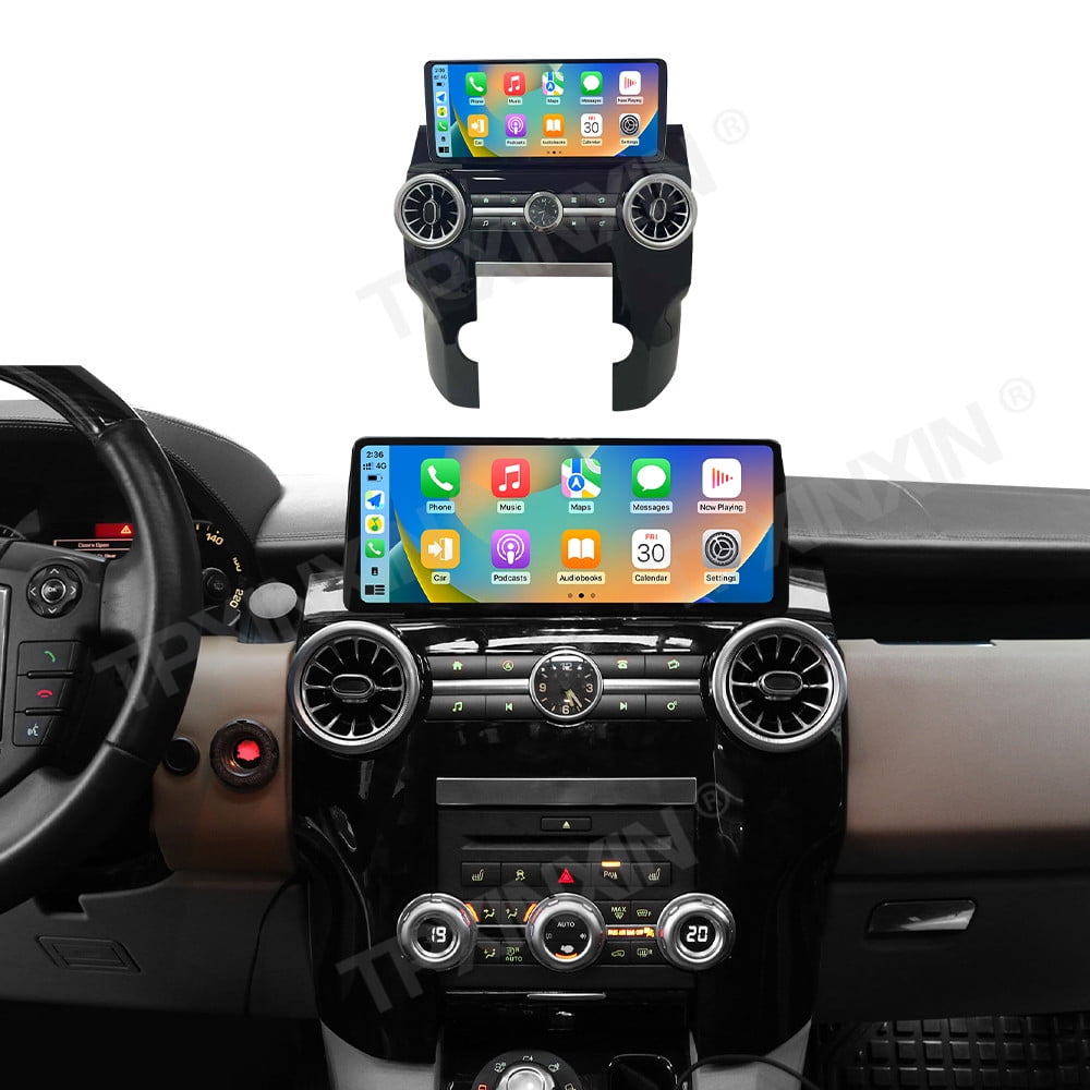 TPXINXIN 12.3 inch HD Touch Screen CarPlay Android 13 For Land Rover ...