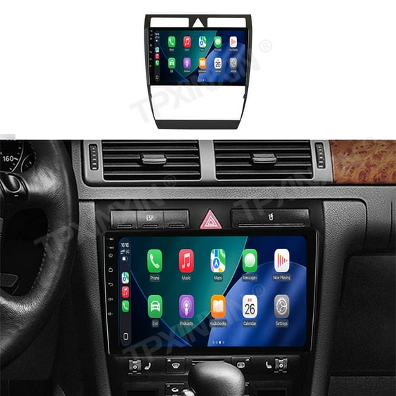 TPXINXIN 9 inch Car Radio for Audi A6 1997-2004 Wireless BT CarPlay ...
