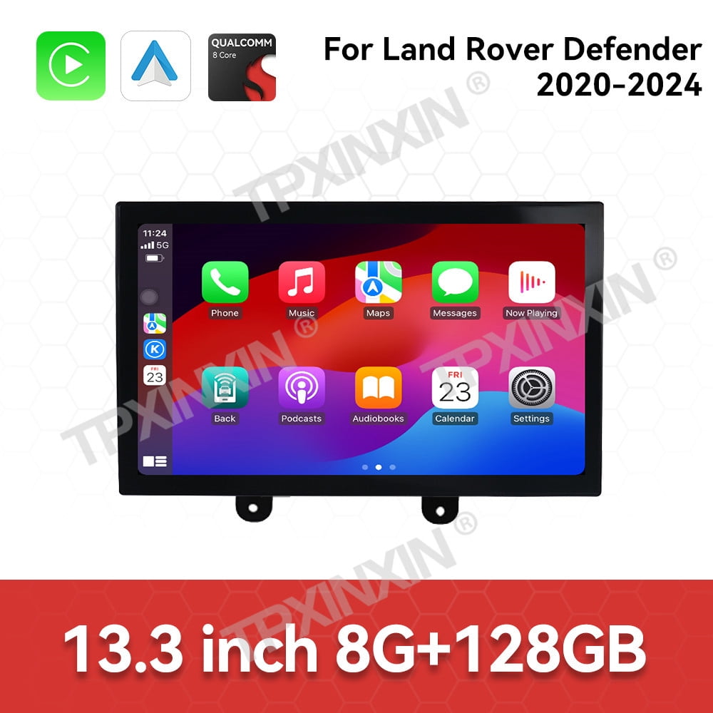 TPXINXIN Curved Screen 13.3" For Land Rover Defender 2018-2023 Android ...