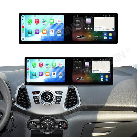 TPXINXIN Dual 10.1 inch Screen Car Radio For Ford EcoSport 2011-2017 ...