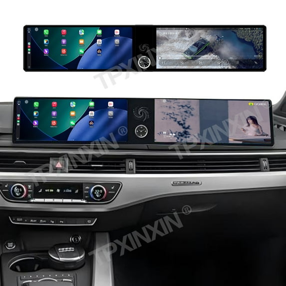 TPXINXIN Dual 12.3 inch For Land Rover Discovery 4 2012-2016 GPS ...