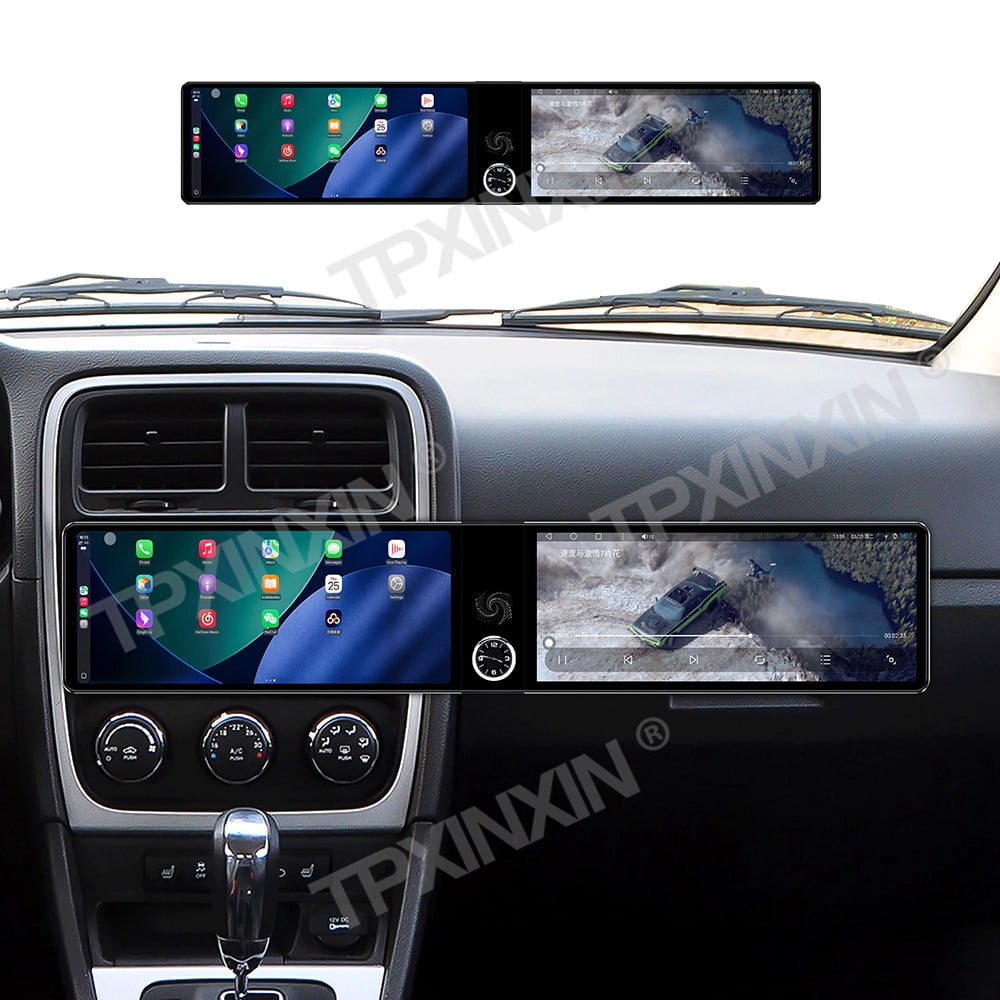 TPXINXIN Dual 12.3 inch Screen Car Radio For Dodge Caliber 2010-2012 ...
