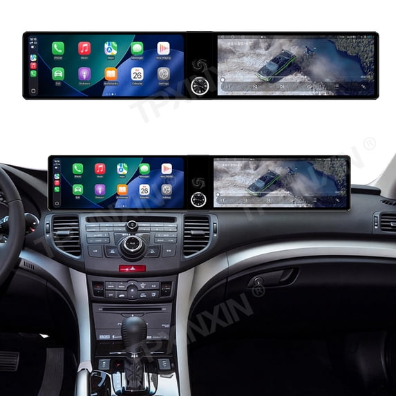 TPXINXIN Dual 12.3 inch Screen Car Radio For Honda Spirior 2009-2013 ...