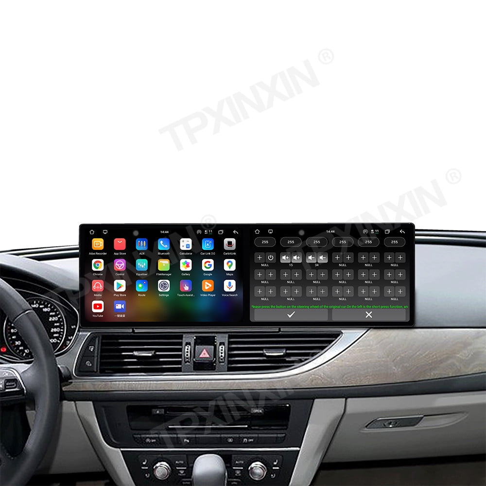 TPXINXIN Dual 9.1 inch Screen Car Radio For Audi A6 A7 2012-2015 ...