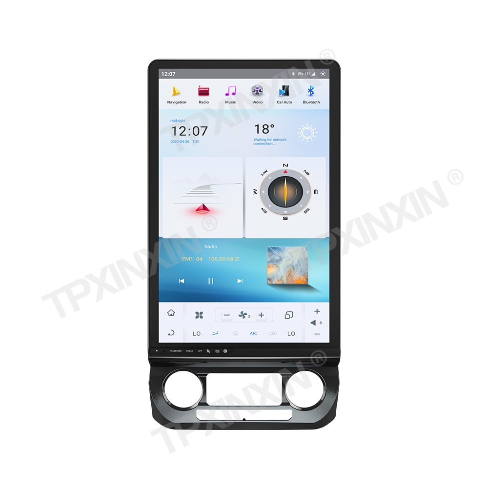 TPXINXIN for Ford F150 2015-2021 Car Radio 16.8 inch Tesla Style ...