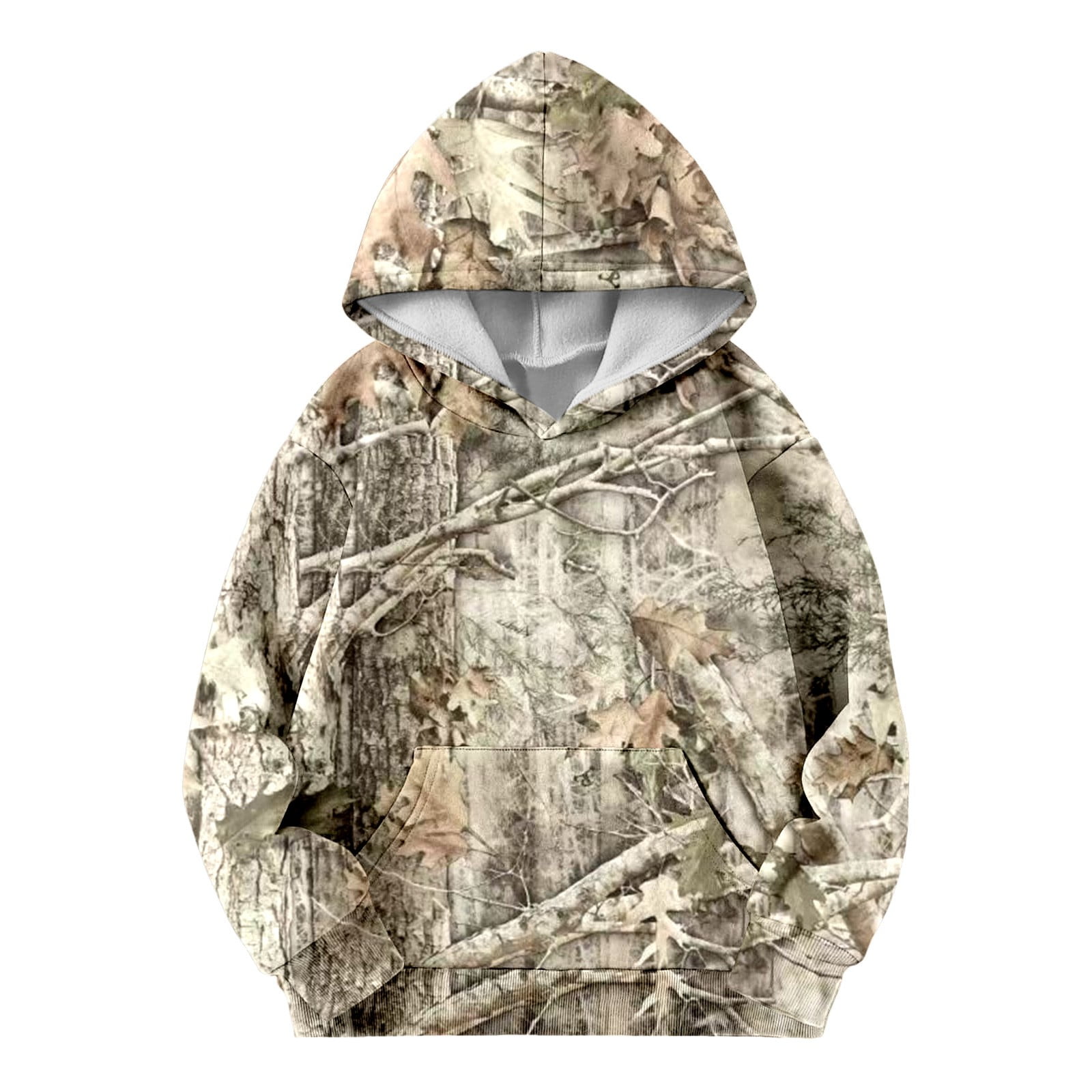 TQWQT Camo Hoodies for Girls Kids 5-6 Long Sleeve Maple Leaf Print ...