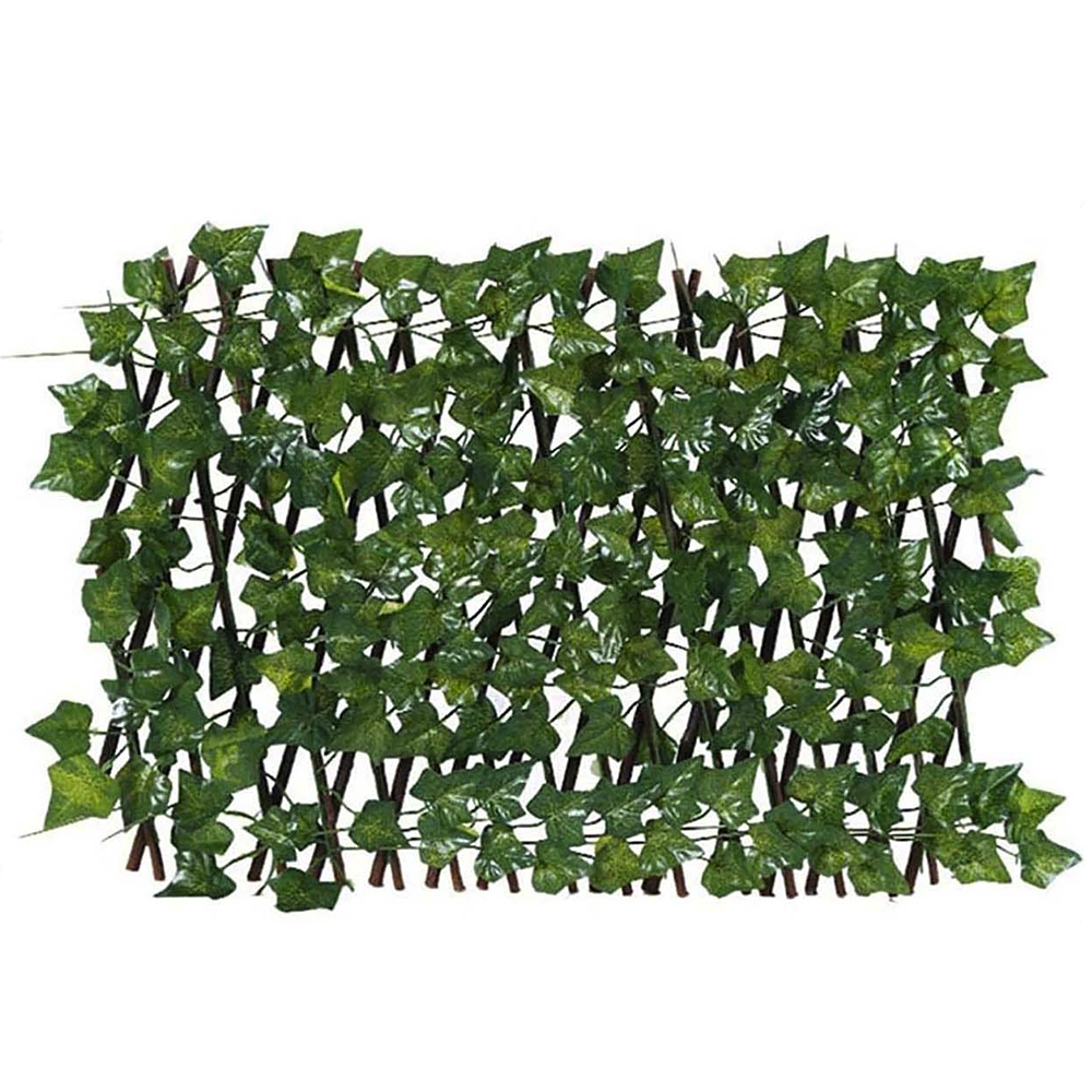 Tqwqt Fence Privacy Screen Artificial Leaf Faux Ivy Expandablestretchable Privacy Fence Screen