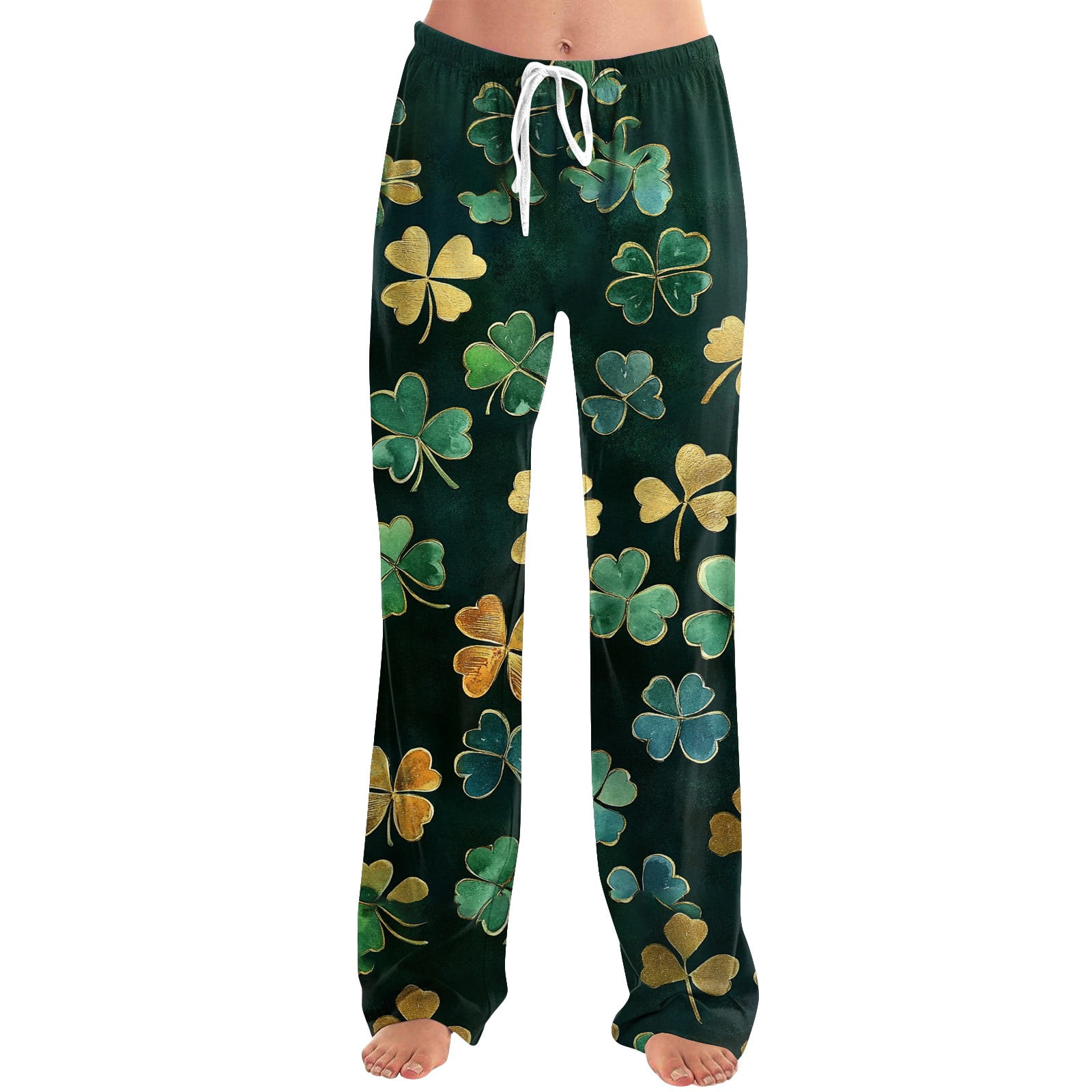 TQWQT Funny Pajama Pants Yoga Pj Pants Comfy Pajama Bottoms St. Patrick ...