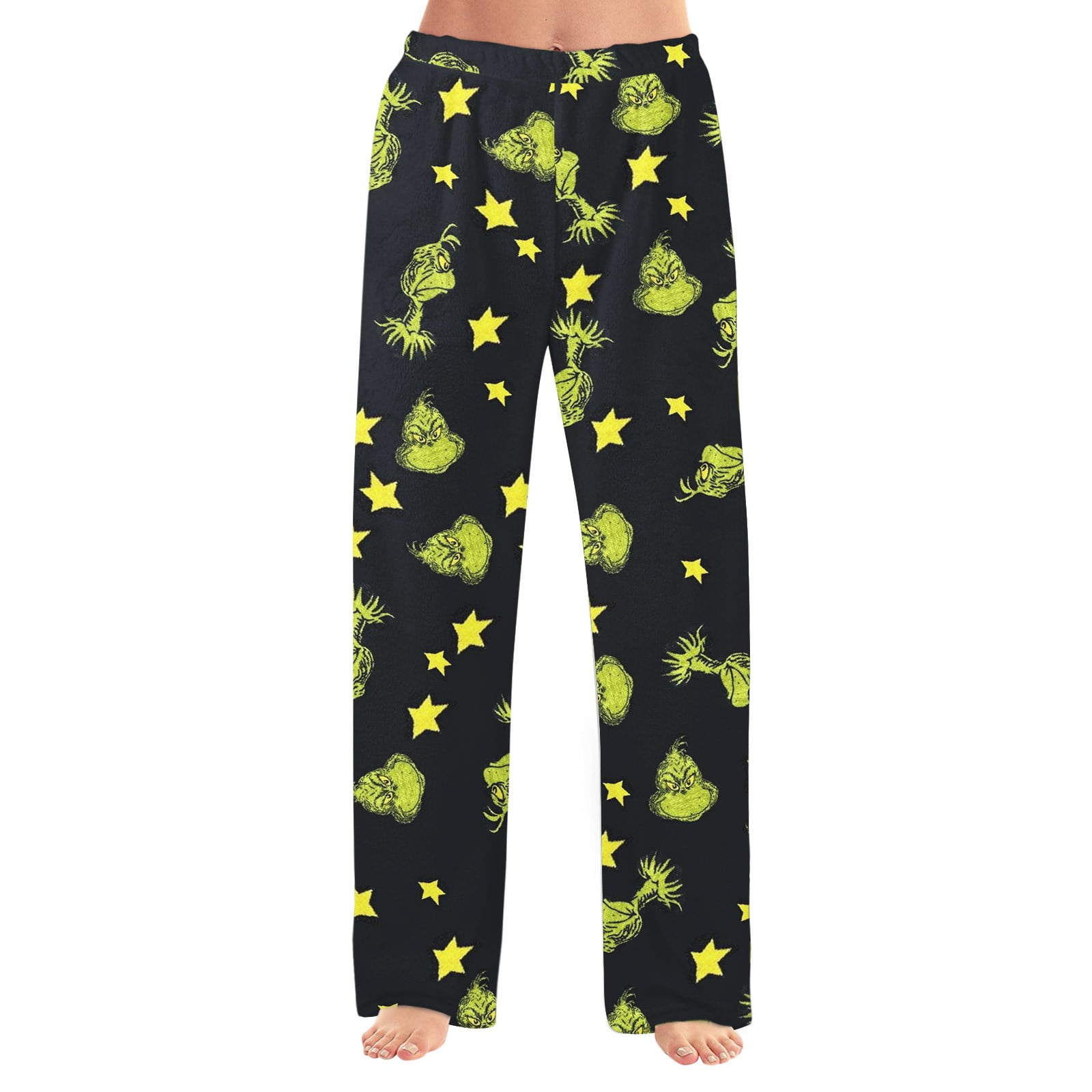 TQWQT Girls Pajama Pants Comfy Grinchs Pants Cute Bottoms Grinchs ...