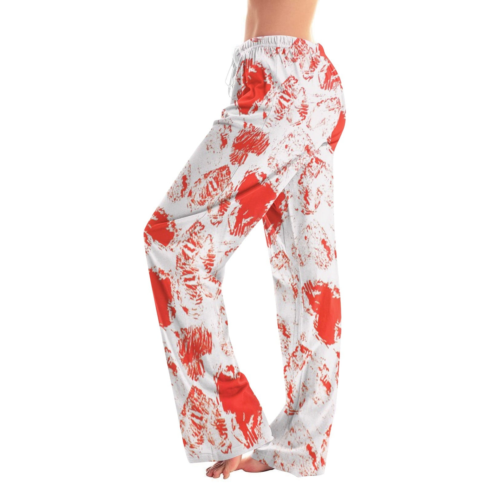 TQWQT Holiday Pajama Pants Yoga Valentines Day Pants Comfy Pajamas Love ...