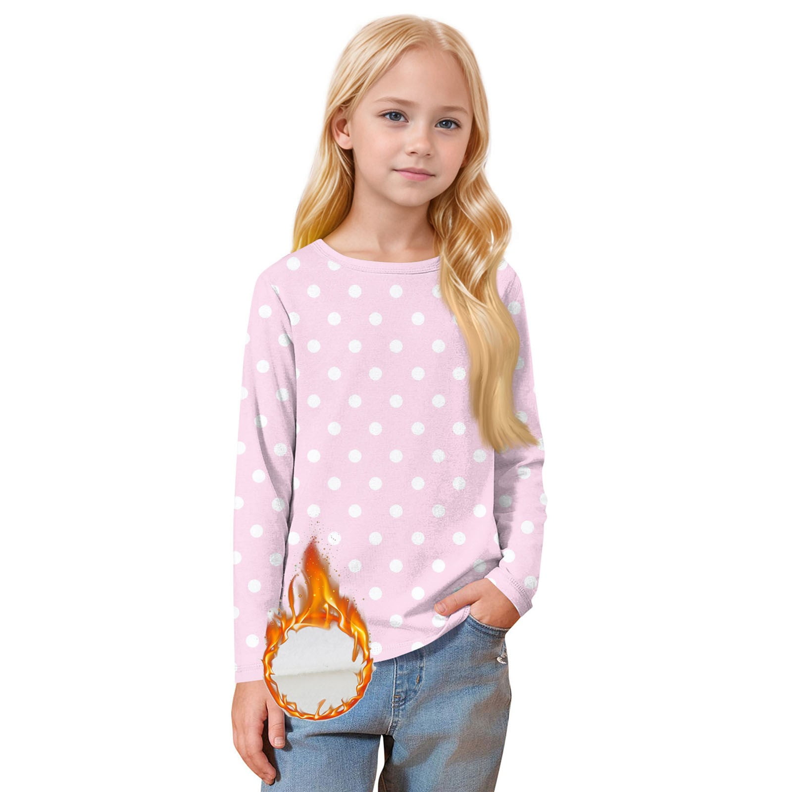 TQWQT Long Sleeve Shirts for Girls Winter Cute Girls Tops Size 10-12 ...