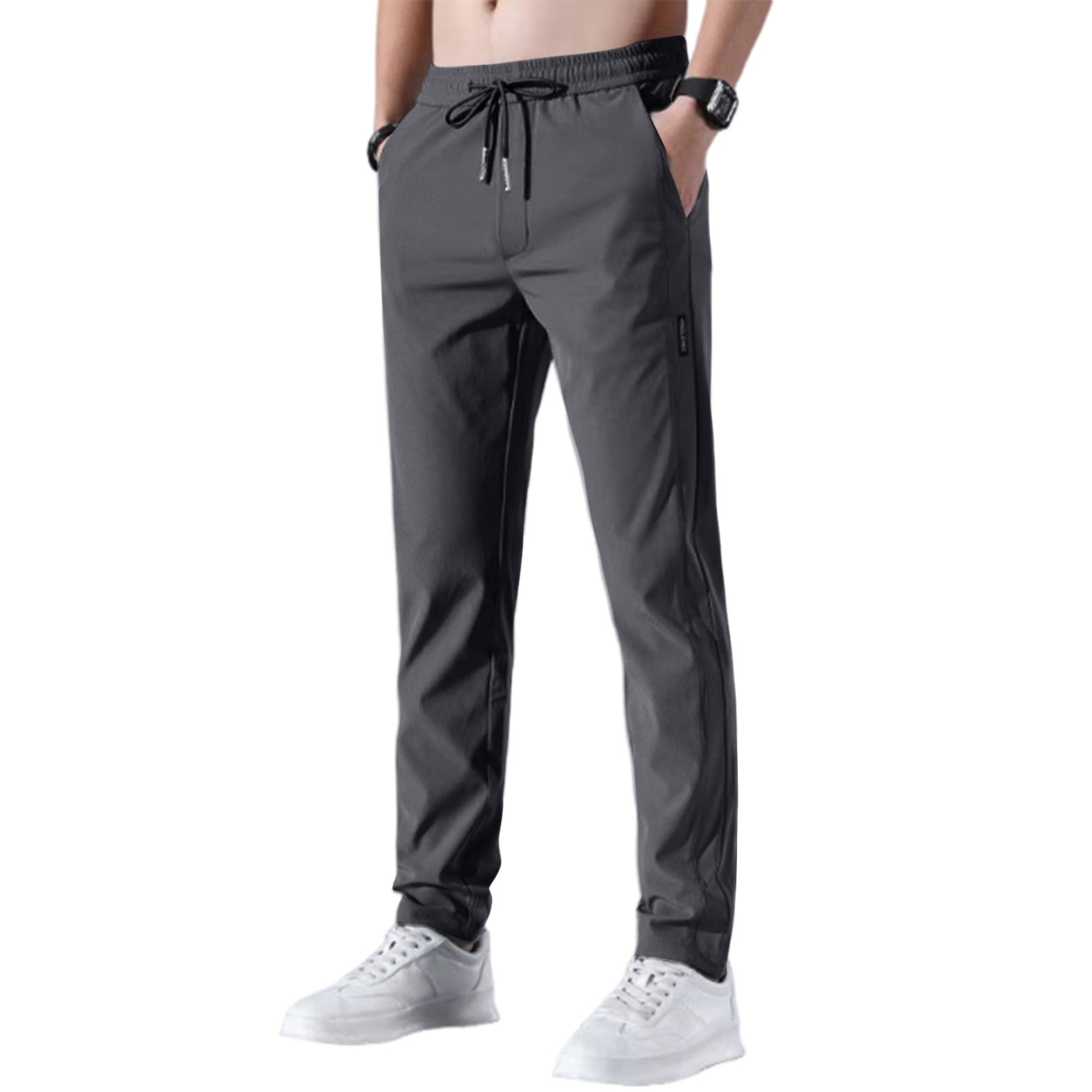 TQWQT Palcomfy Pants Men Comfortable Glide Pants Big and Tall Quick Dry ...