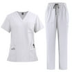 Monarch Uniforms Stretchy Scrubs Women's Jogger Scrub Set In Regular ...