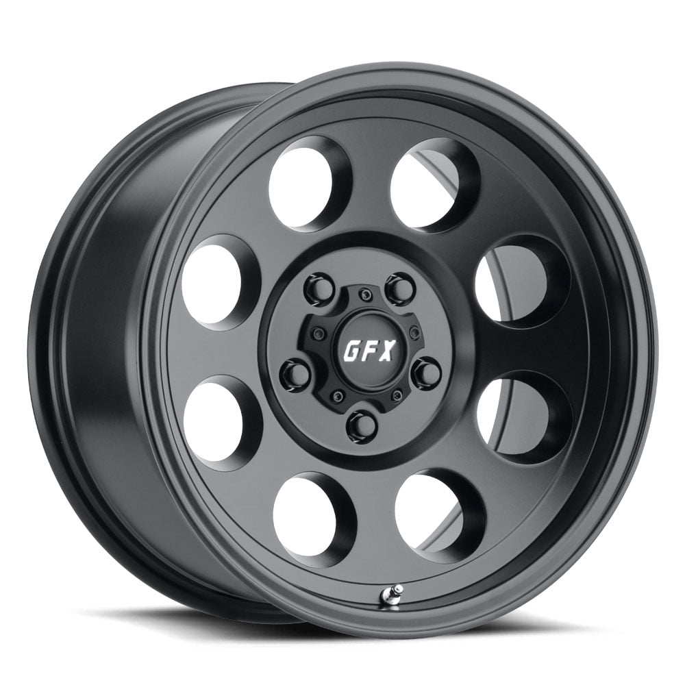 TR-16 Custom Wheel 15x8 inch 6-139.7 Bolt-Pattern -19 Offset Matte ...