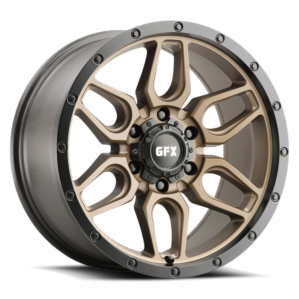TR-18 Custom Wheel 17x8.5 inch 5-127 Bolt-Pattern -6 Offset Textured ...