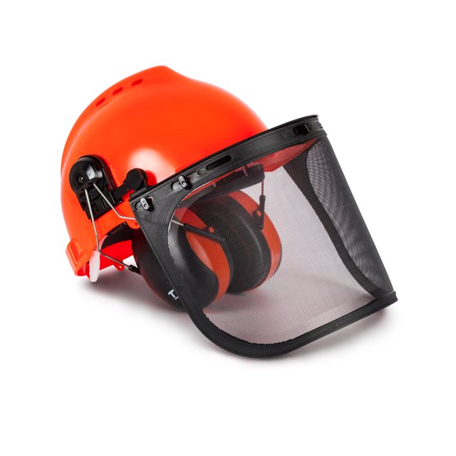 TR Industrial Work Safety Helmet with Hearing Protection for Forestry ...