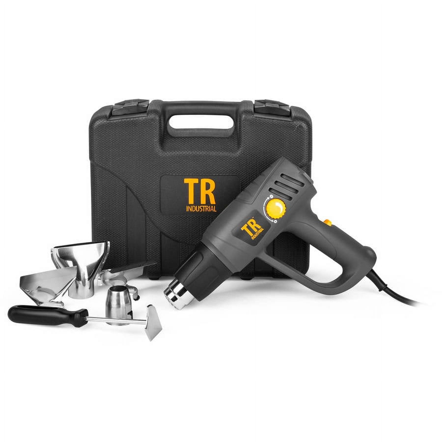 TR Industrial Heat Gun Kit, Variable Temperature Control, 1500-Watt ...