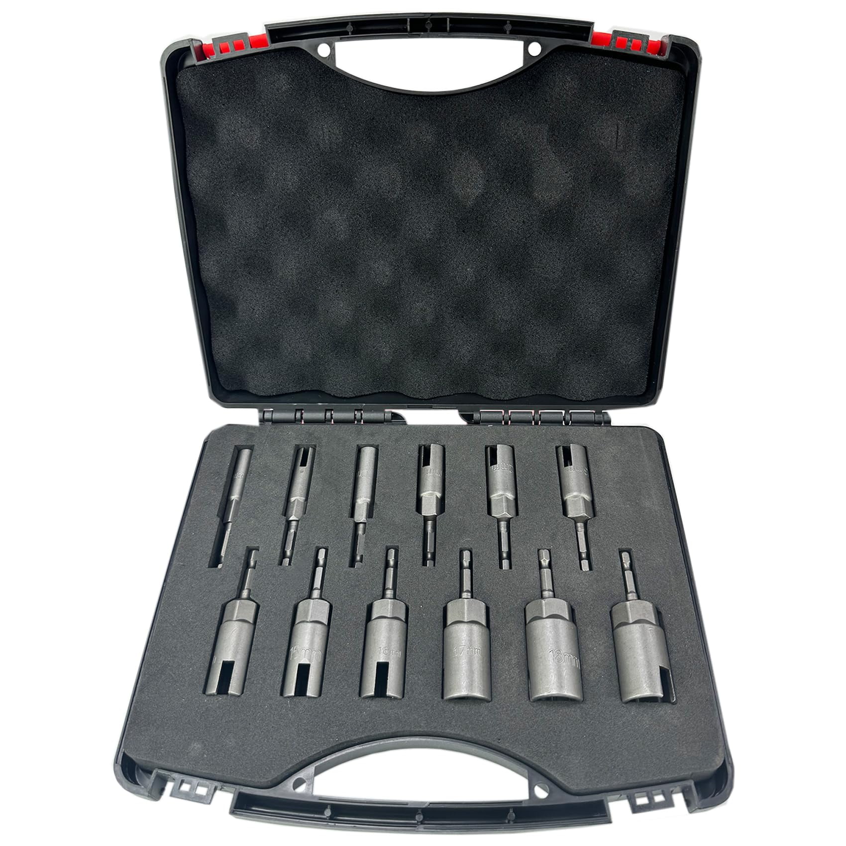TR TOOLROCK Wing Nut Driver 12pcs, 1/4” Hex Wing Nut Driver Bit Socket ...