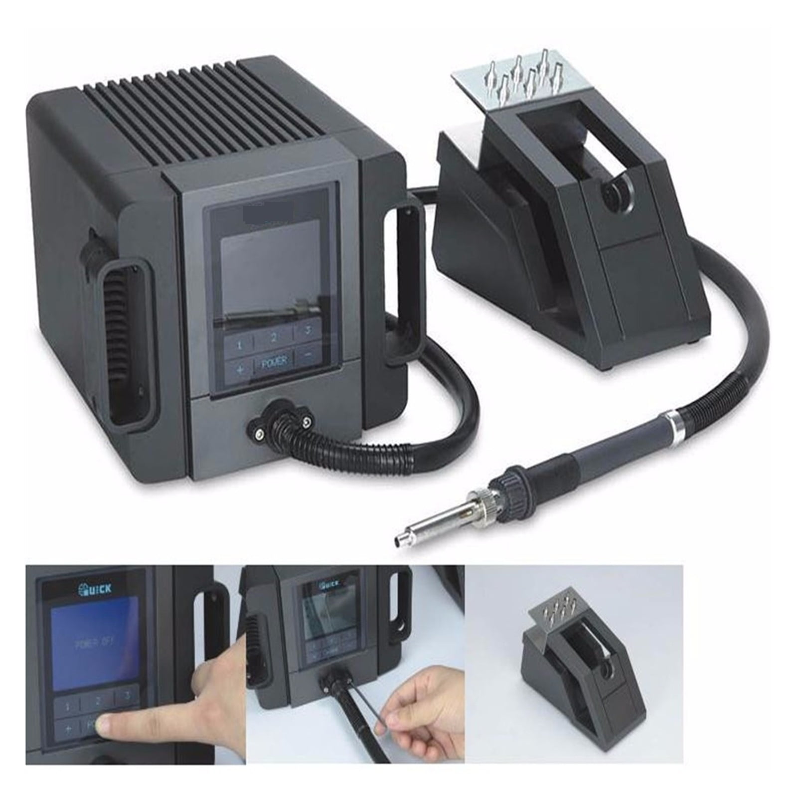 TR1100 Rework Station Portable Electric Welding Machine LCD Display ...