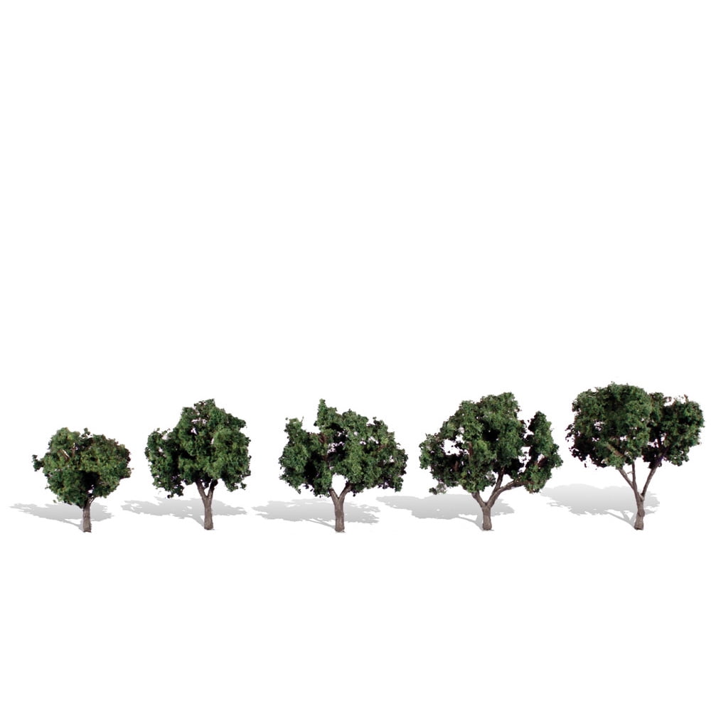 Woodland Scenics TR3548 Cool Shade Trees 1 1/4 - 2 (5) WOOTR3548 ...