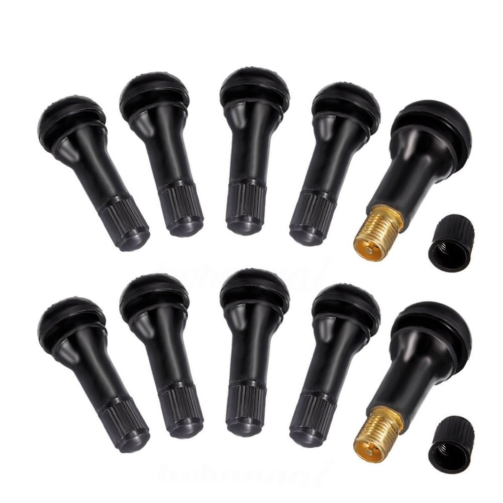 TR413 Snap-in Rubber Tubeless Tire Tyre Valve Stems for ATV Car ...
