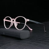 Retro Round Sunglasses with UV Protection and Resin Lenses Full Frame ...