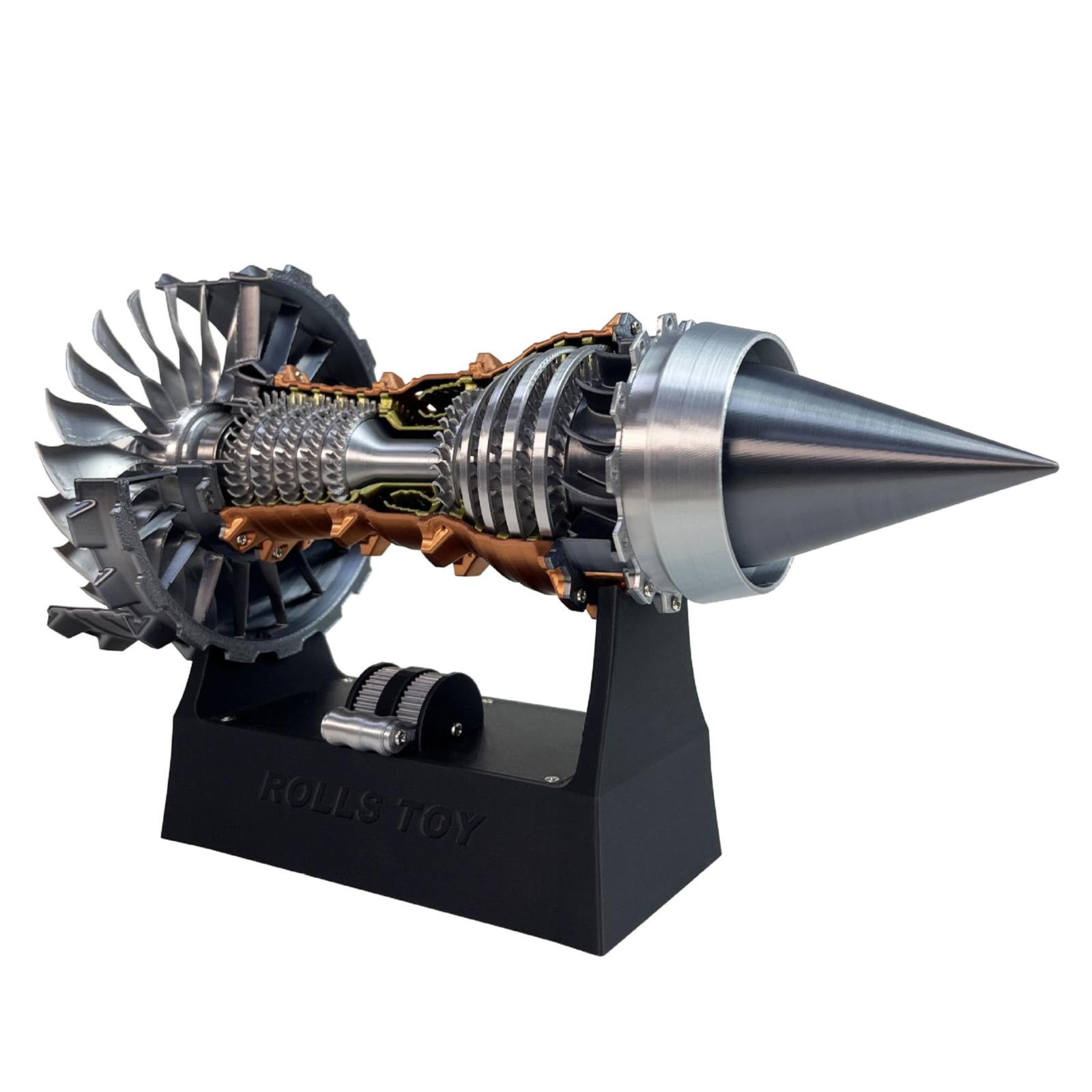 TR900 Aircraft Engine Model Adjustable Speed Turbojet Engine Model ...