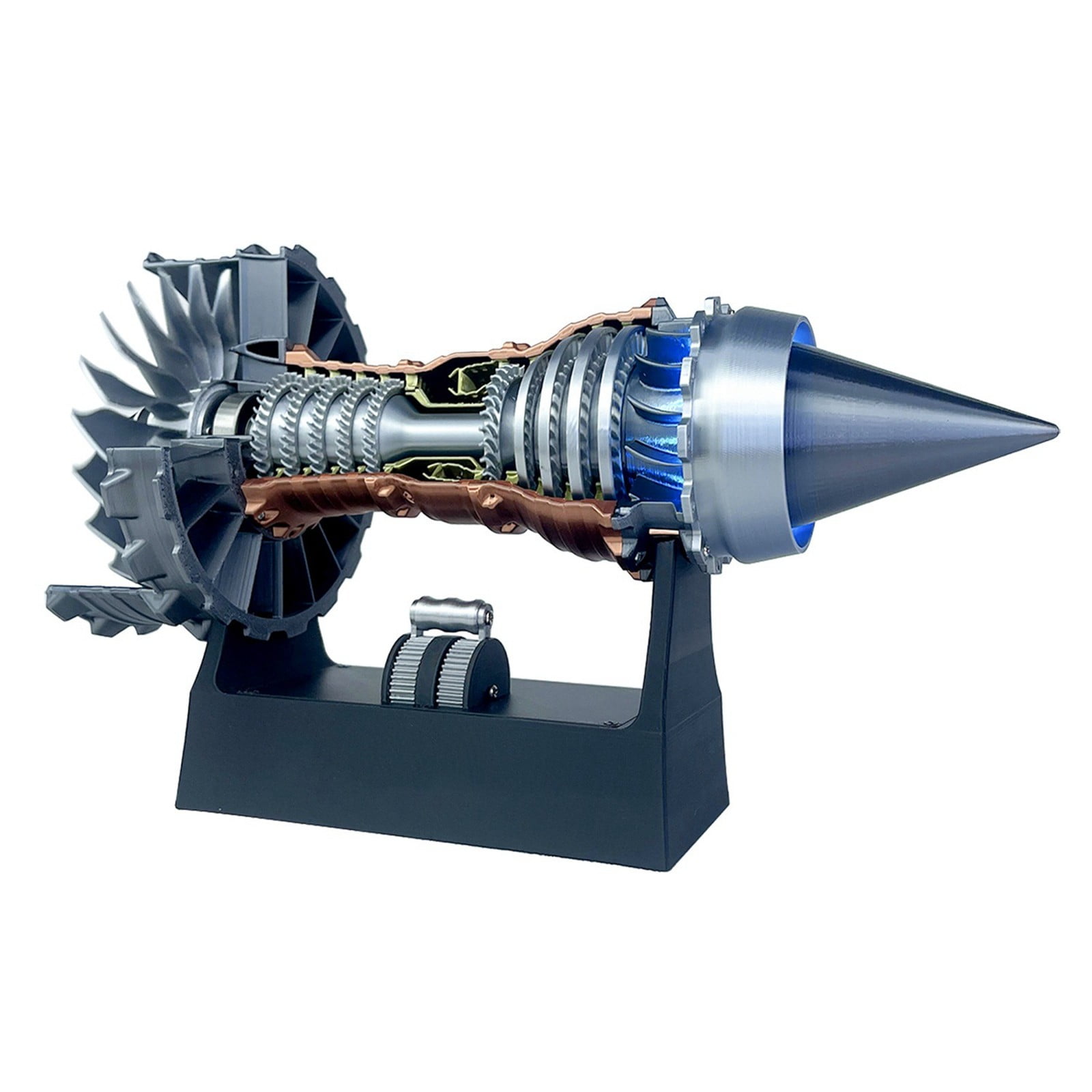 TR900 Turbofan Engine Model, Adjustable Speed Aircraft Turbojet Engine ...